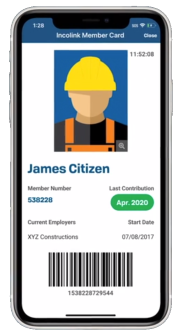Incolink Digital Member Card – Identity Security